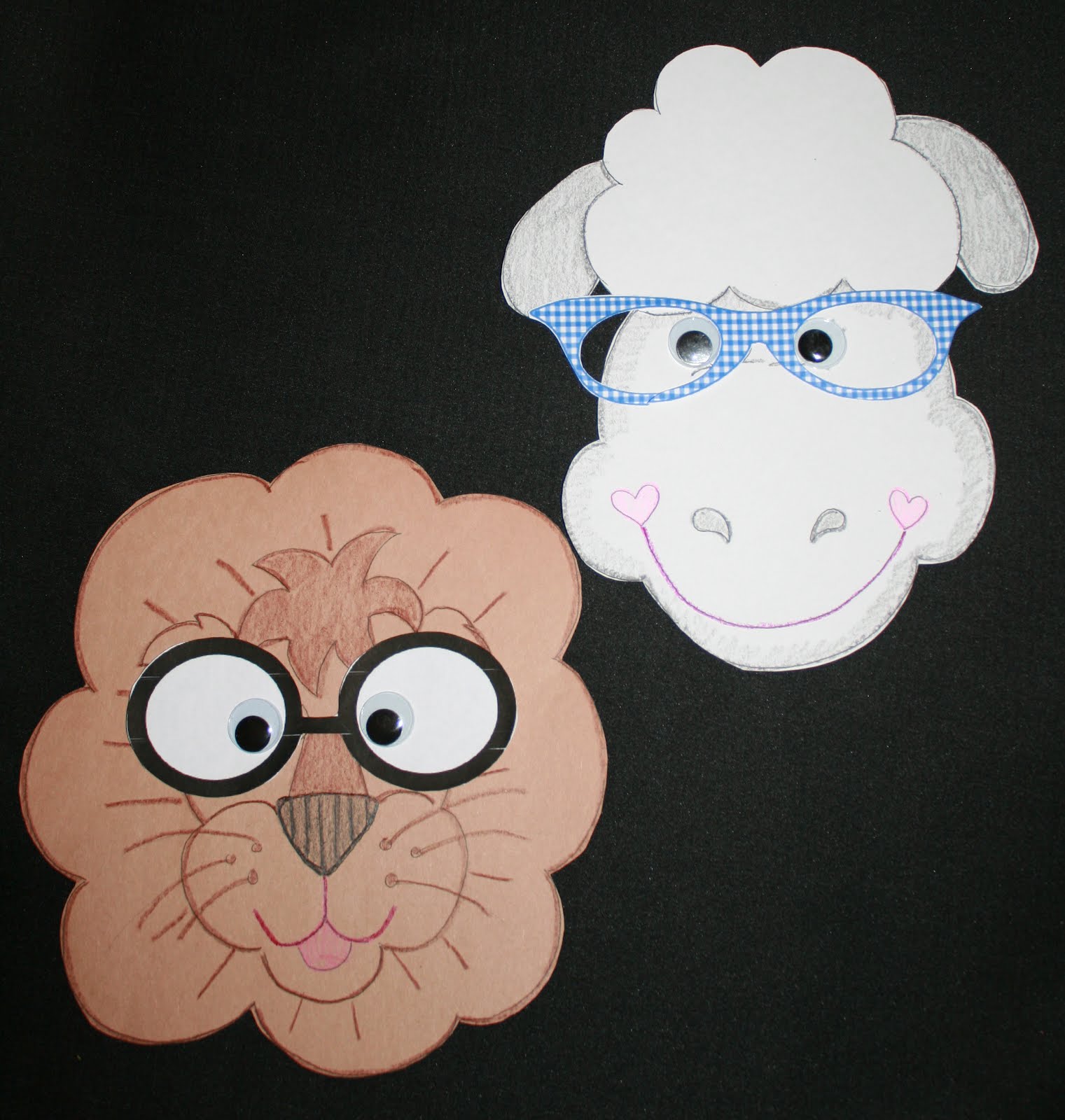 Classroom Freebies Too: March Lion & Lamb Activities