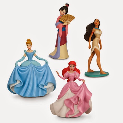Disney Princess: Nuevos ovales Disney store / New Disney store's play sets