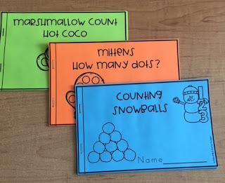 Winter Counting Books 1-10 ~ Preschool Printables