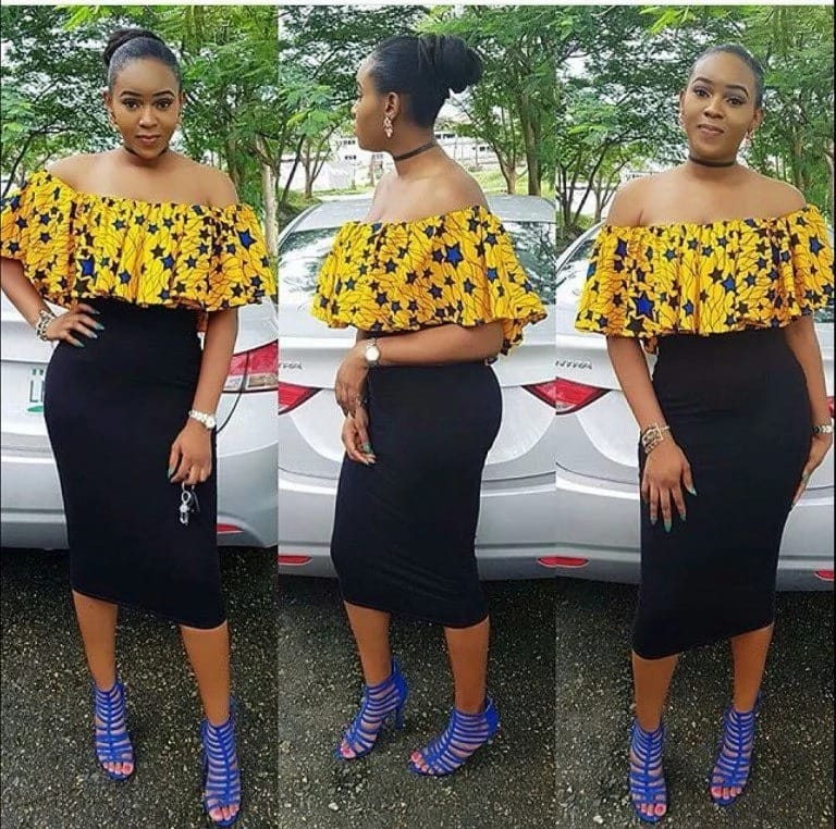 See Photos Of The Hottest Ankara Top Styles for Nigerian Pretty Ladies ...