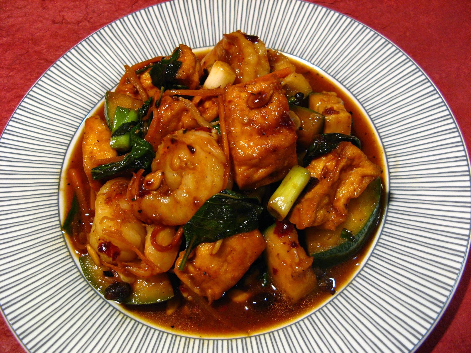 Duck Soup Easy: Basil Black Bean Chili Sauce Fuzzy Melon Shrimp ...