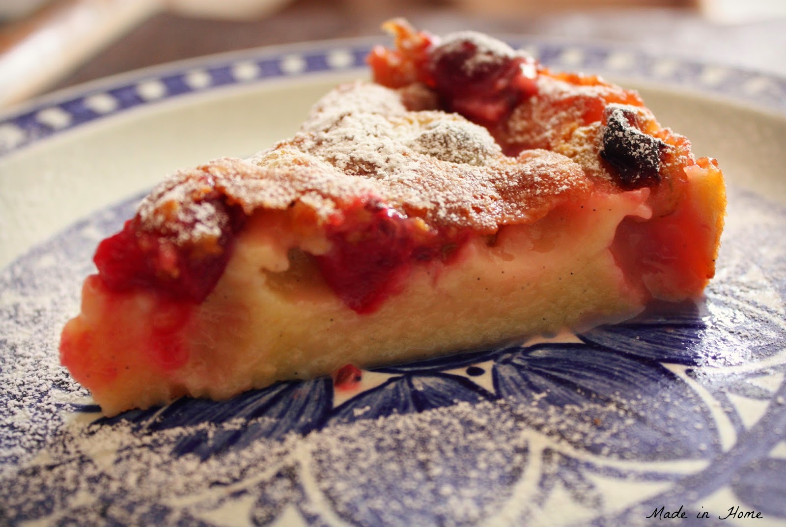 Made in Home: Red and White Gooseberries Clafoutis | Recipe {Baking}