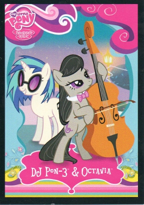 My Little Pony DJ Pon-3 & Octavia Series 1 Trading Card | MLP Merch