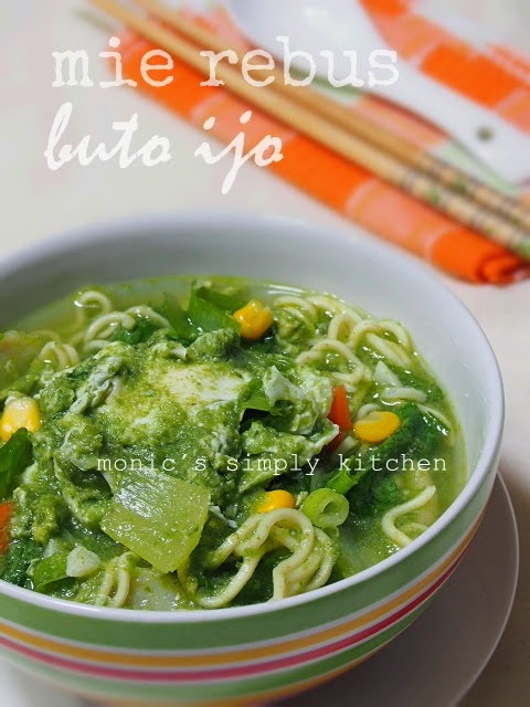 Mie Rebus Buto Ijo Monics Simply Kitchen