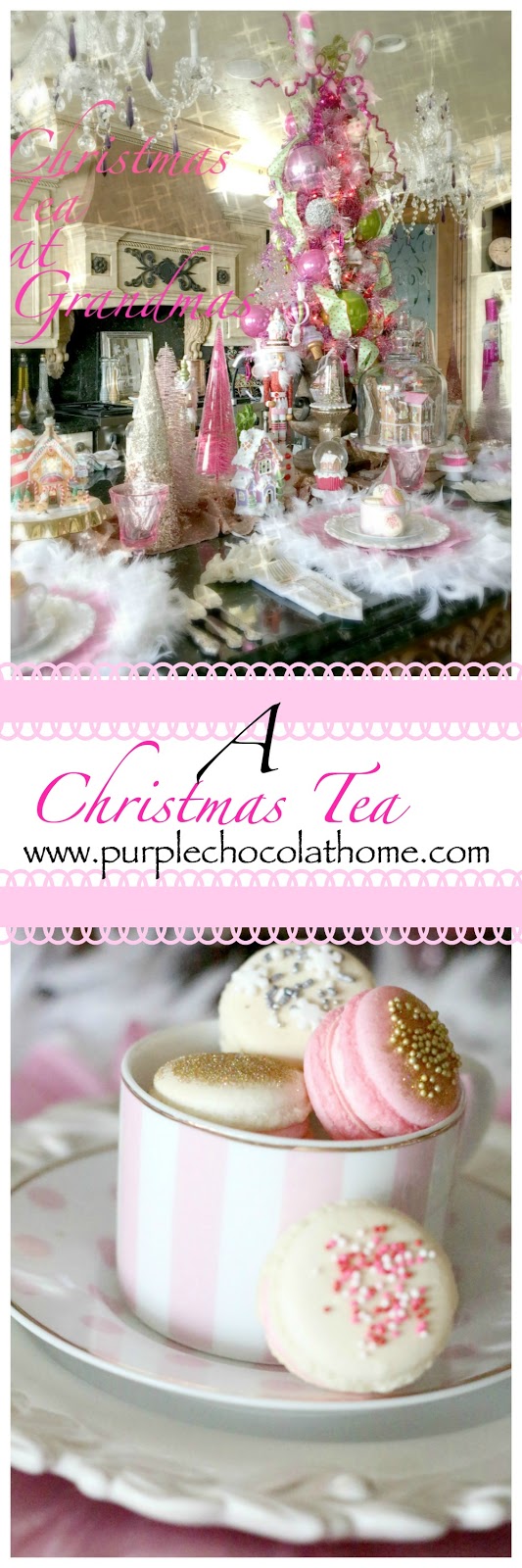 Christmas Tea with Grandma - Purple Chocolat Home