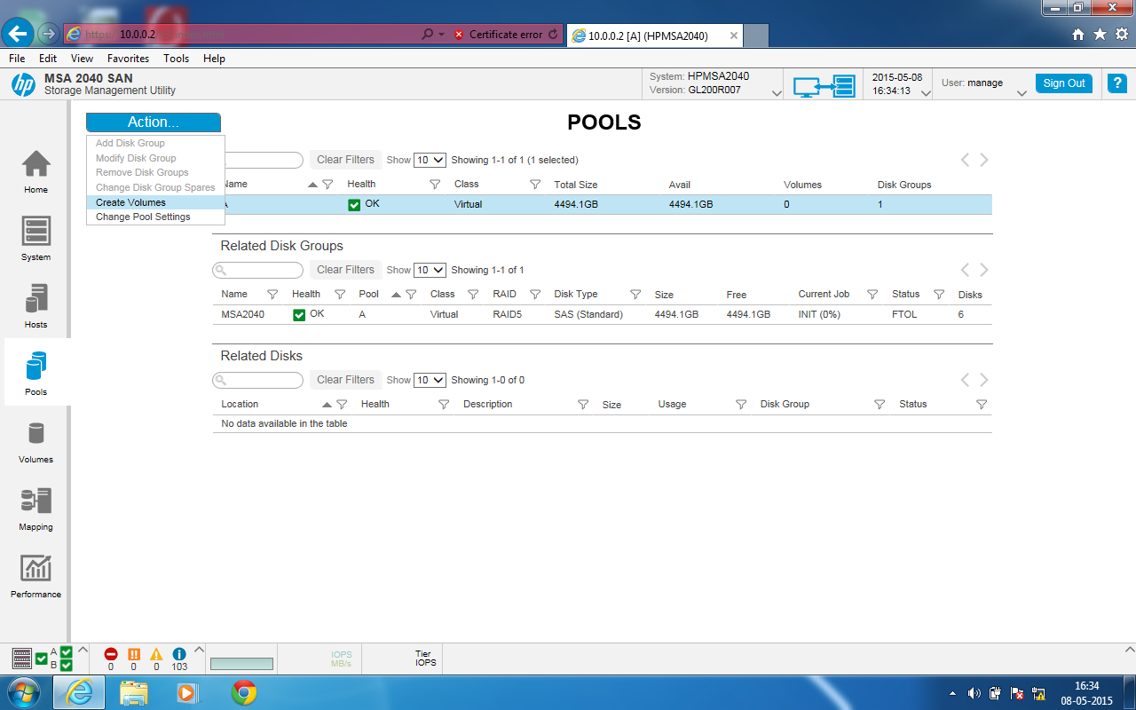 ITs Amazing IT Technical Support : How to configure HP SAN storage MSA 2040