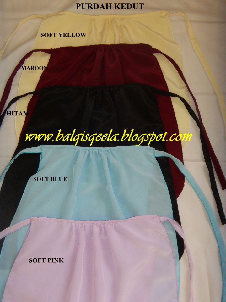 UMMI BALQIS COLLECTION : PURDAH HALF/NIQAB