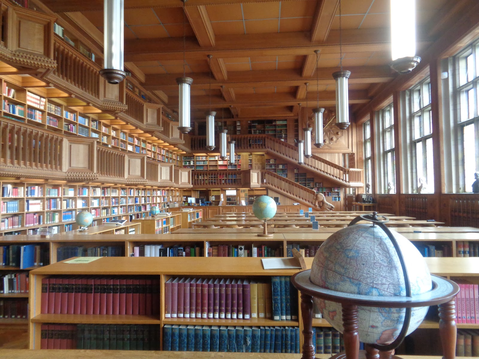Old University Library of Leuven in Belgium