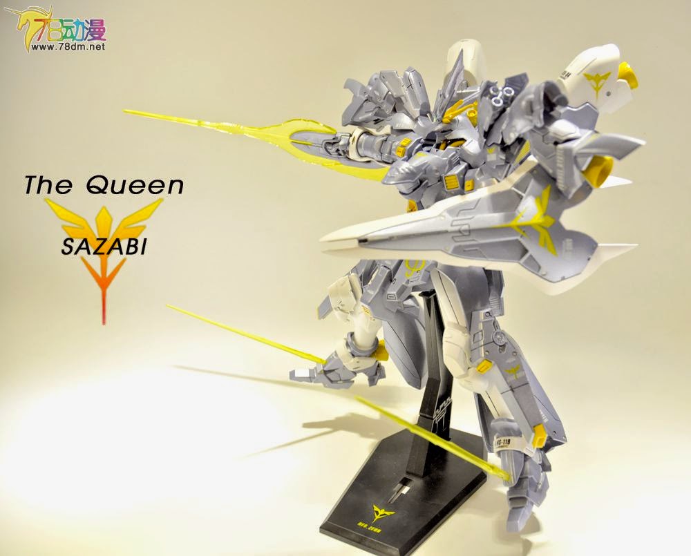 HGBF 1/144 Miss Sazabi "The Queen Sazabi" Custom Build