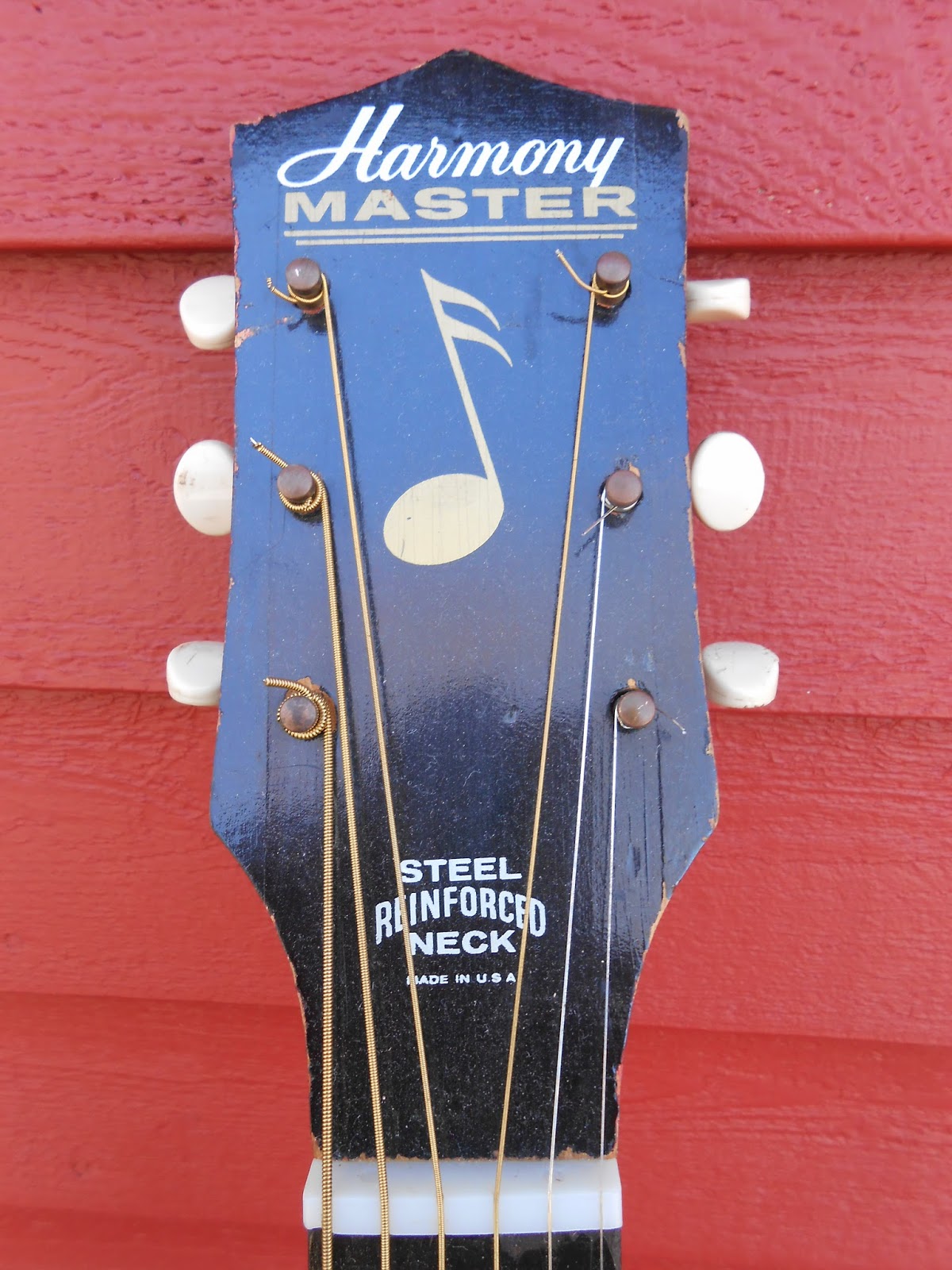 Your Grandpa's Guitar: 1960's Harmony Master Acoustic Archtop Guitar