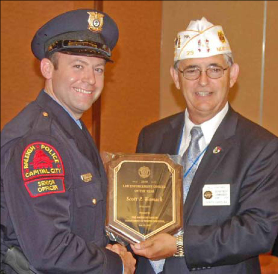 Raleigh Police Department: RPD Officer Named American Legion's Officer ...