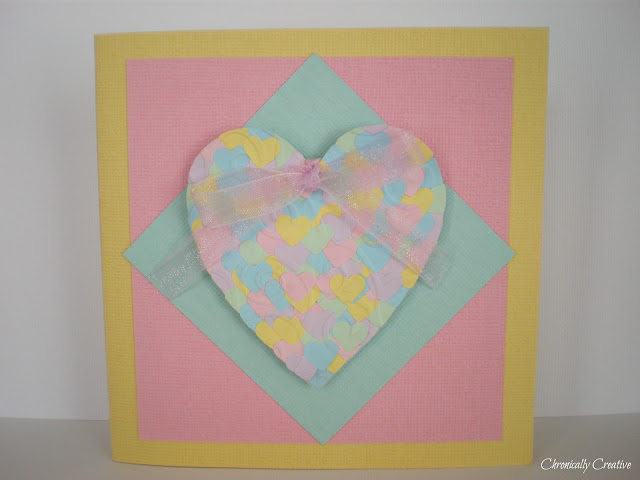 pastel coloured heart card - Chapter Creativity