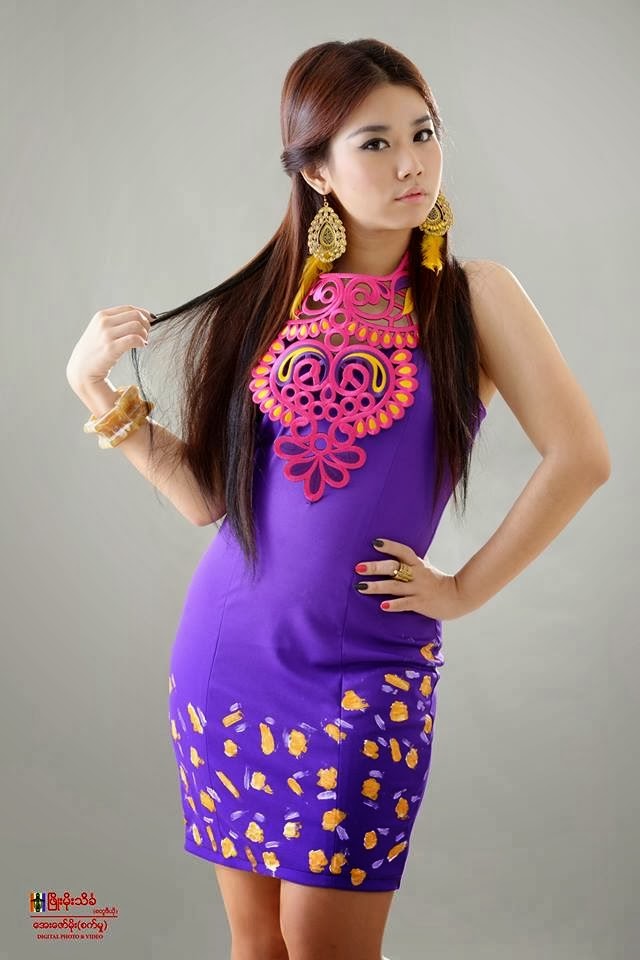 Model - Mi Sandi (မိစႏီၵ ) - www.burmesemodel.com