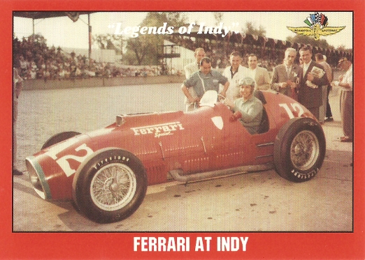 Mark's Ephemera: 1992 Legends of Indy