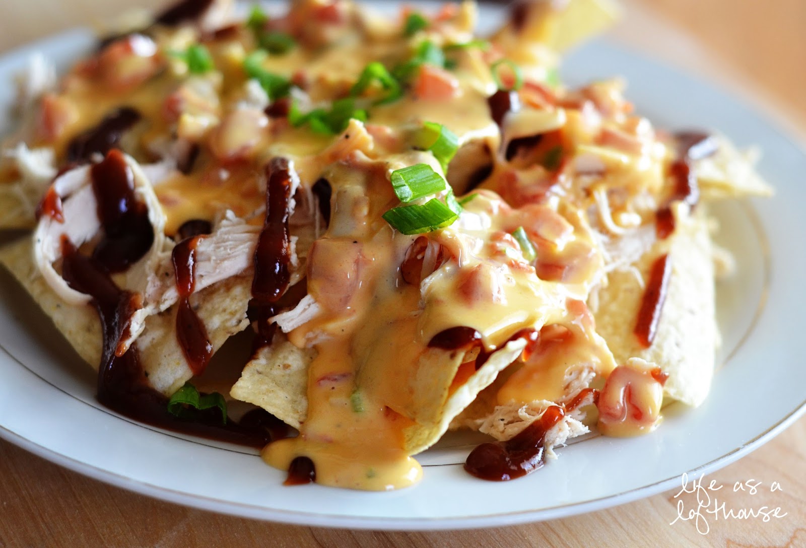 BBQ Chicken Nachos
