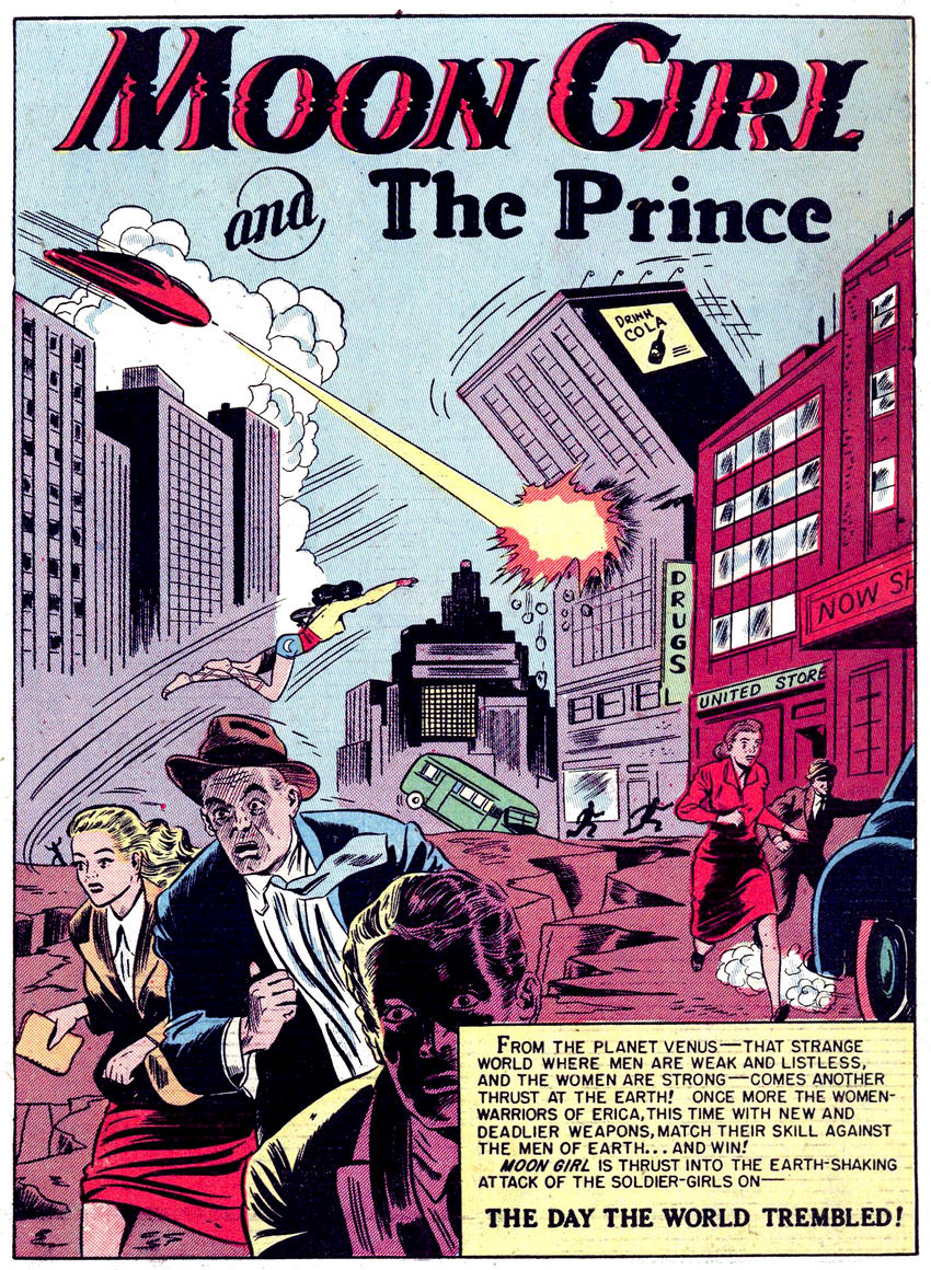 Pappy's Golden Age Comics Blogzine: Number 1509: Moon Girl and the day ...