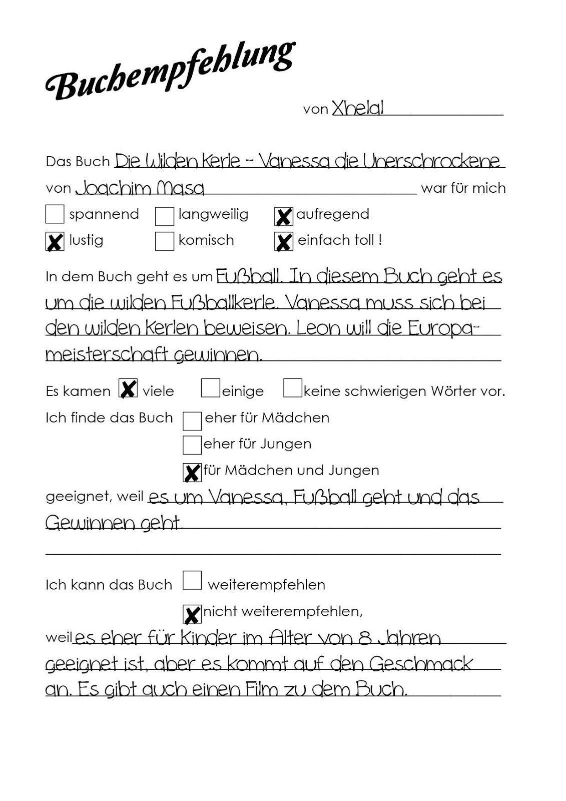 Bücher-Insel: Buchpräsentationen der 6. Klassen