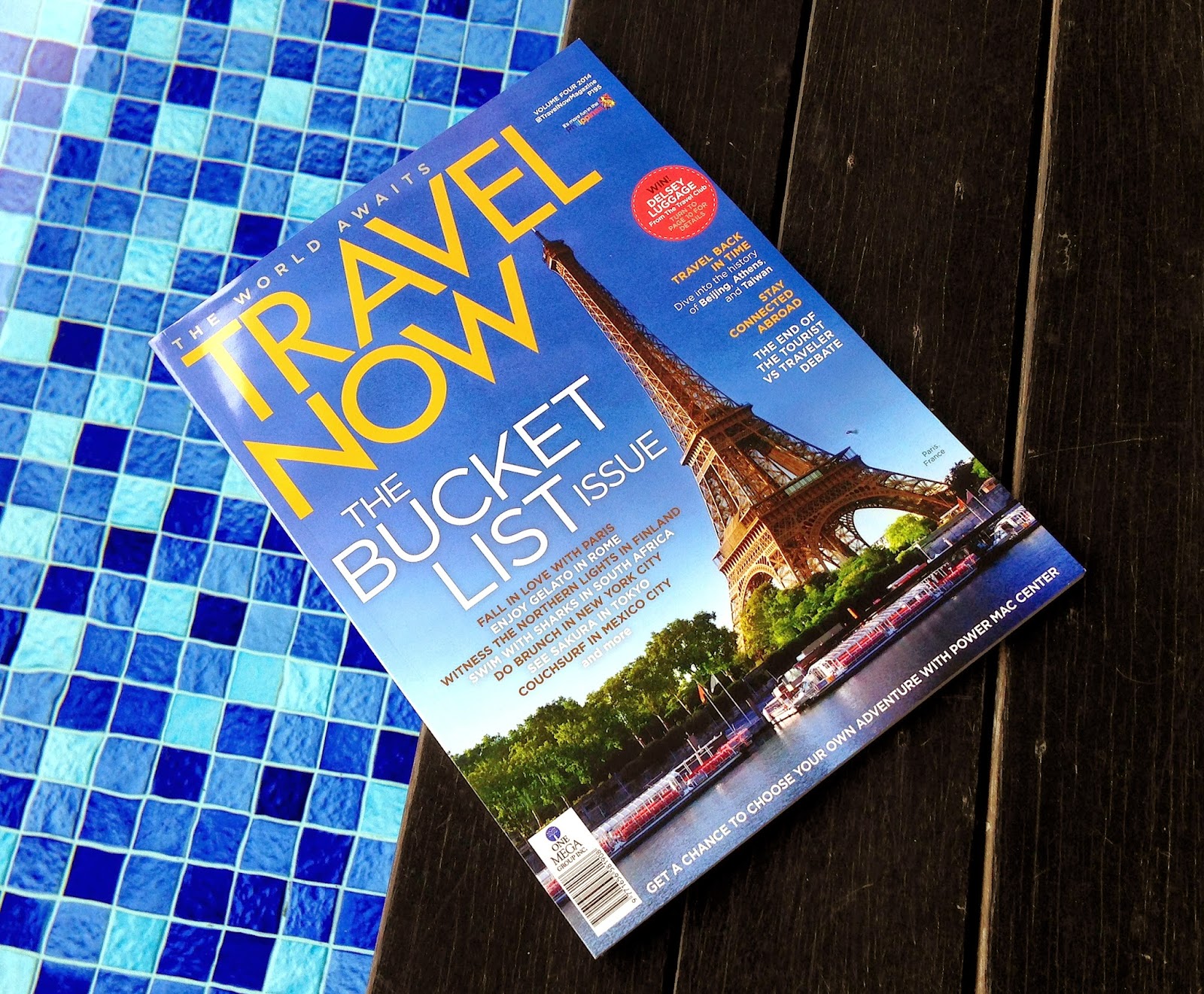 Jamie: Thank You, Travel Now Magazine!