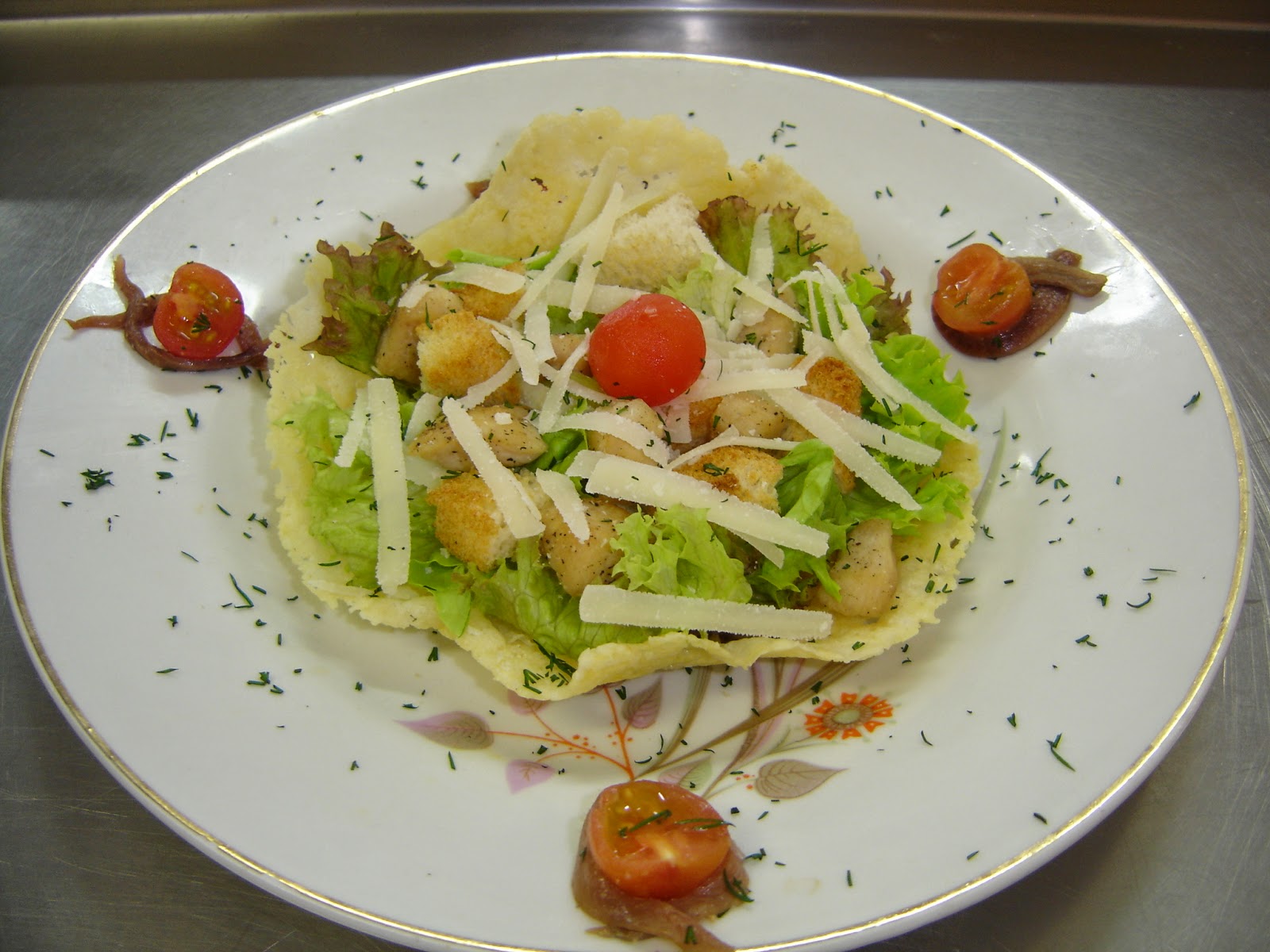 Secretos de Cocina, Enyesques y Algo más.: ENSALADA CÉSAR