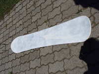 The Art Of RandoMness: How to re-paint your snowboard