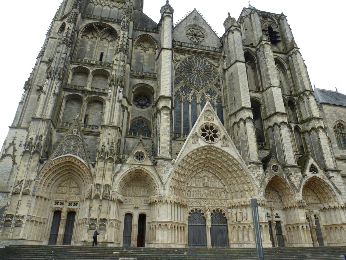 The Road Goes Ever On: Bourges Cathedral of St. Etienne, Architecture ...
