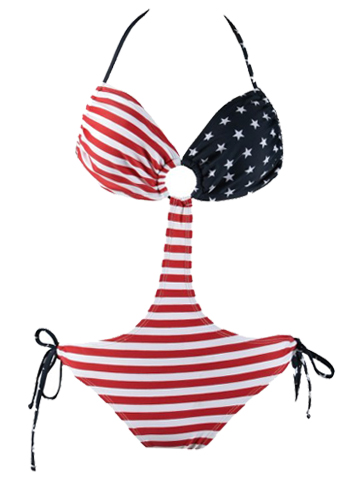 Bikini Swimsuit Swimwear Blog: Patriotic Flag Swimsuits