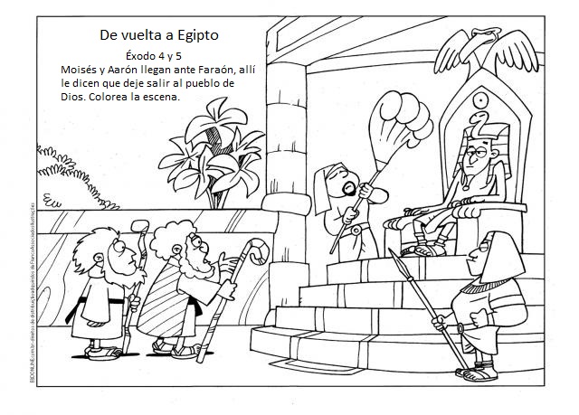 MOISÉS REGRESA A EGIPTO. LAS PLAGAS
