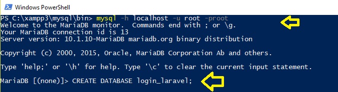 Crear un login en Laravel Framework (Login y registro Php & MySQL)
