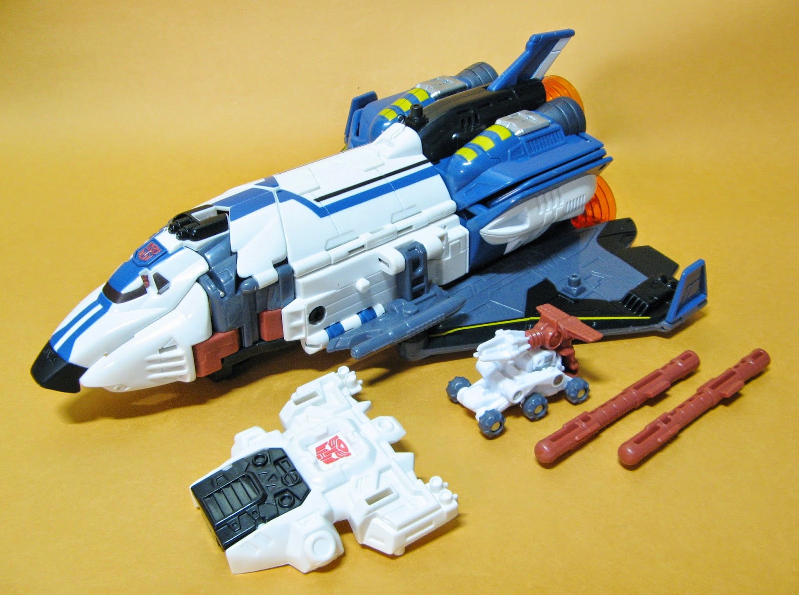 TRANSFORMERS ARMADA Leader class POWERLINX JETFIRE 變形金剛大艦隊領袖級力量型天火