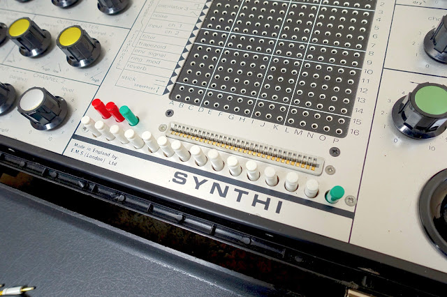 MATRIXSYNTH: Modded EMS Synthi A w/ Synthi Matrix Interface by Digitana ...