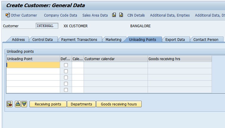 SAP SALES & DISTRIBUTION: Customer Master
