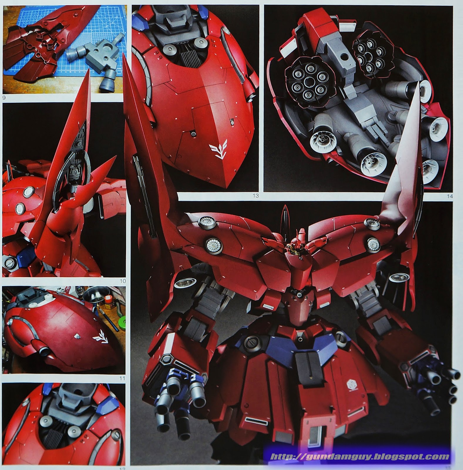 GUNDAM GUY: HGUC 1/144 NZ-999 Neo Zeong - New Images [Updated 7/2/14]