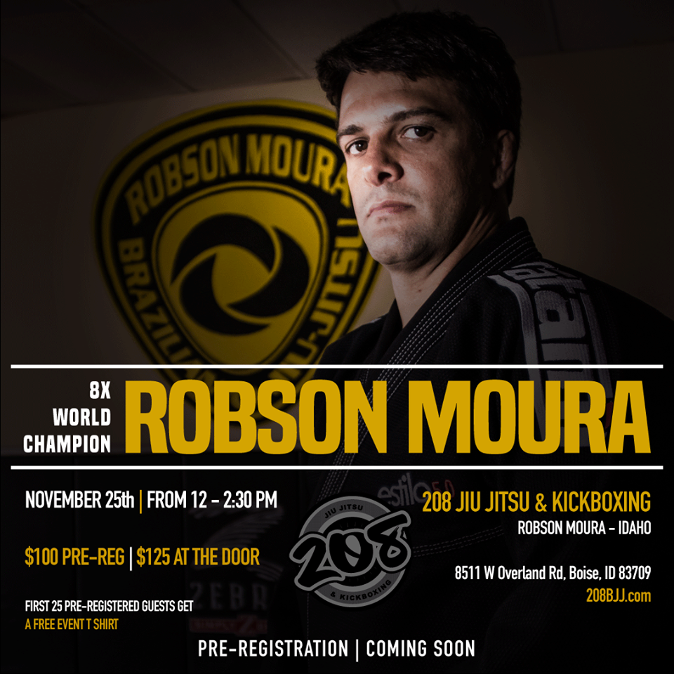 BJJ ONE NEWS: 8x Brazilian Jiu Jitsu World Champion Robson Moura Seminar