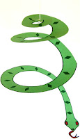 Paper Plate Spiral Snake | Munchkins and Mayhem