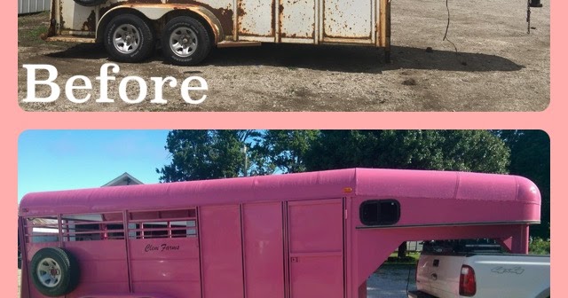 The Smart Momma: Pink Horse Trailer