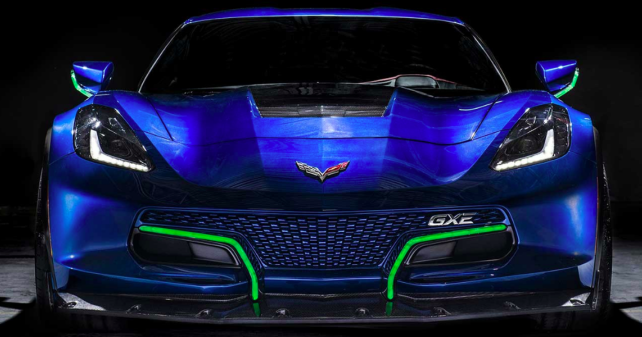 Genovation GXE: the electric Corvette at the LA Auto Show