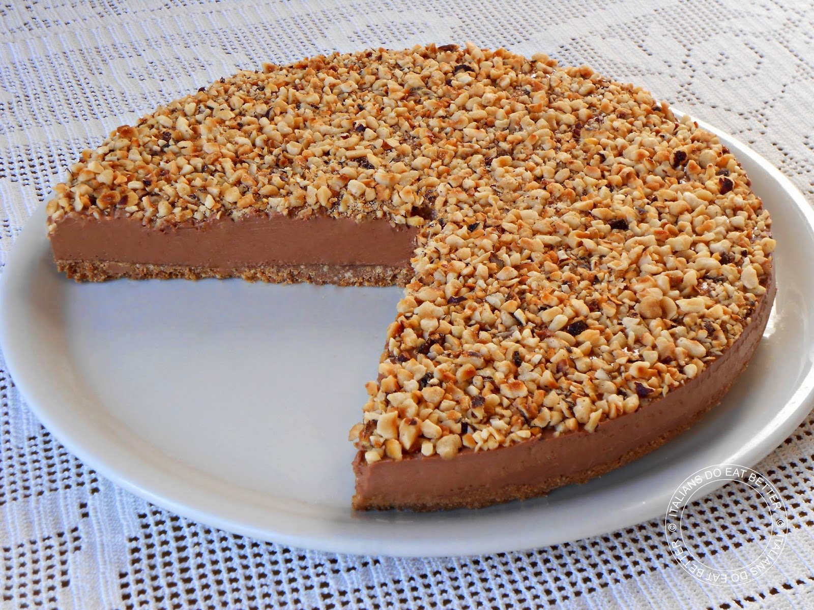 CHEESECAKE ALLA NUTELLA - ITALIANS DO EAT BETTER