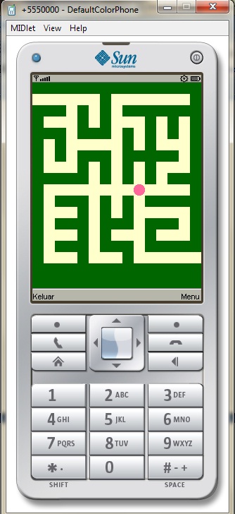 Karyaku: Pembuatan Permainan Labirin 2D Pada Telpon Gengam