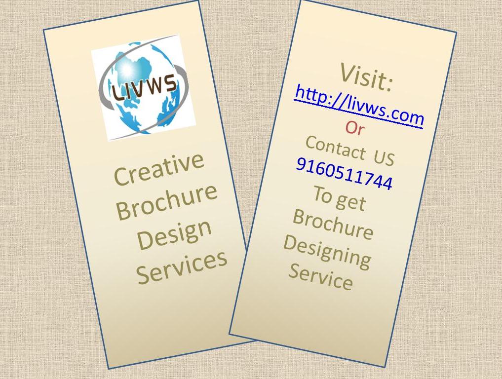 Creative Brochure Design Services ~ Professional Graphic Designing and ...