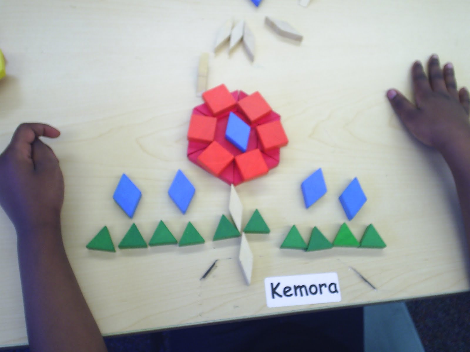 Mrs. Doiron's Kindergarten Class: Making pictures with plane shapes