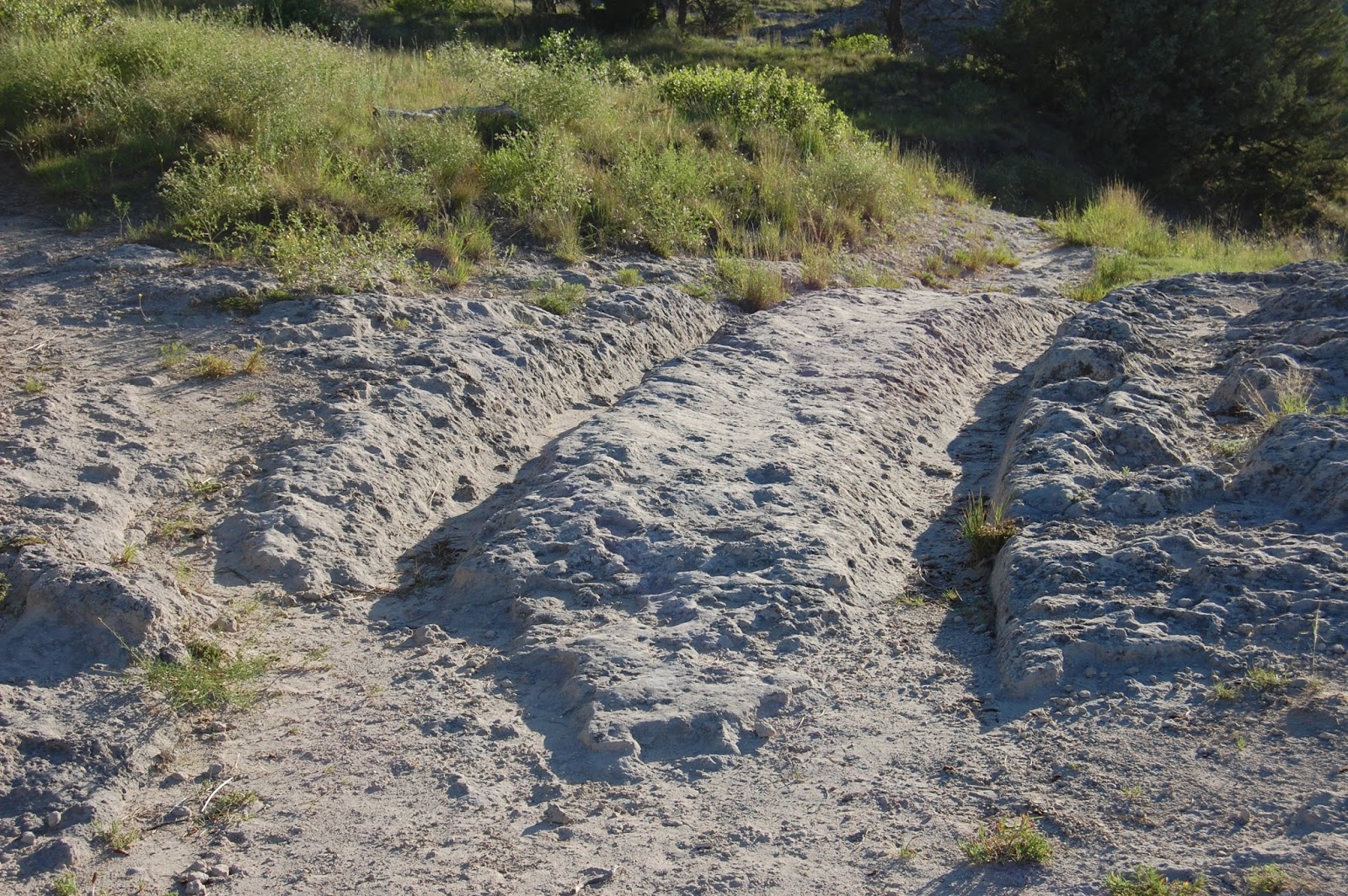 Random Walks in Time: In a rut: Oregon Trail Ruts National Historic ...