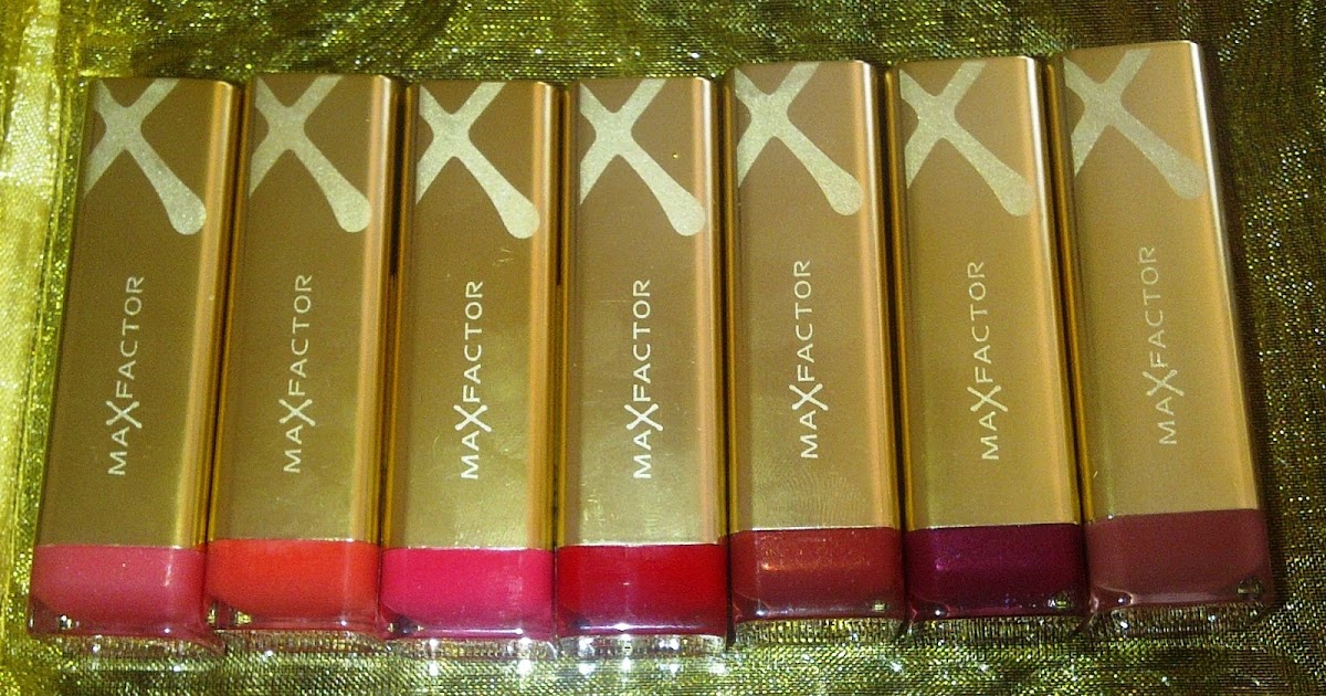 BeautySwot: Max Factor Elixir Lipsticks