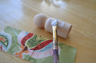 $5 Friday-Mod Podge Peg People - Simple Simon and Company