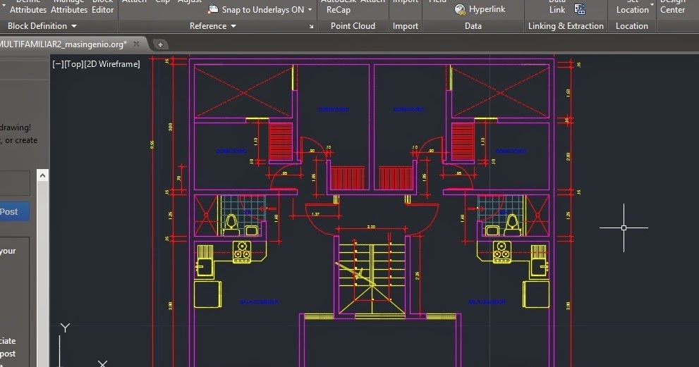 Cadistic: Tutoriales, Tips y Trucos de AutoCAD: Plano de Arquitectura ...