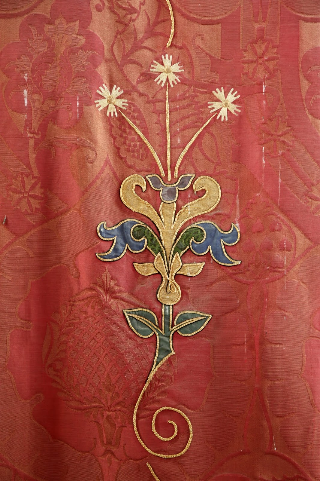 Textile design by Geoffrey Webb ~ Liturgical Arts Journal