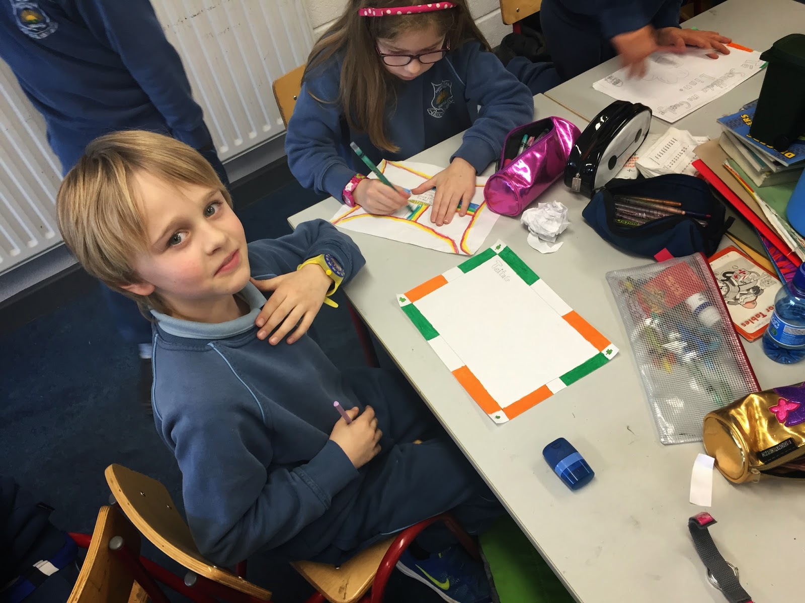 2nd Class Scoil Nioclais: Tá seachtain na Gaeilge linn!