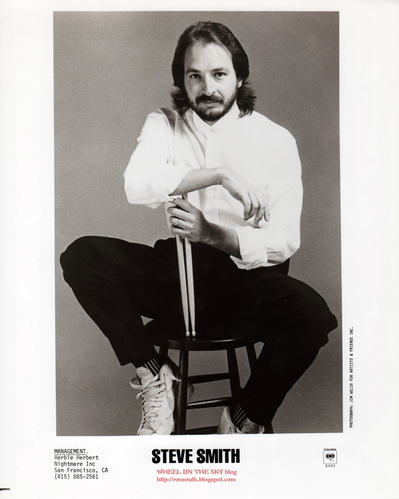 WHEEL IN THE SKY: Steve Smith Biography and second solo album "Orion ...