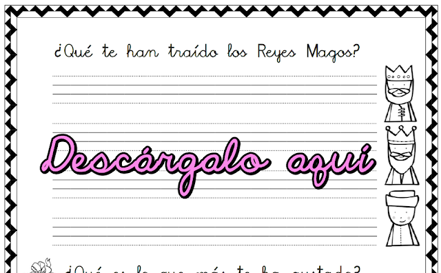 Burbuja de Lenguaje: ¿Qué te han traído los Reyes Magos?