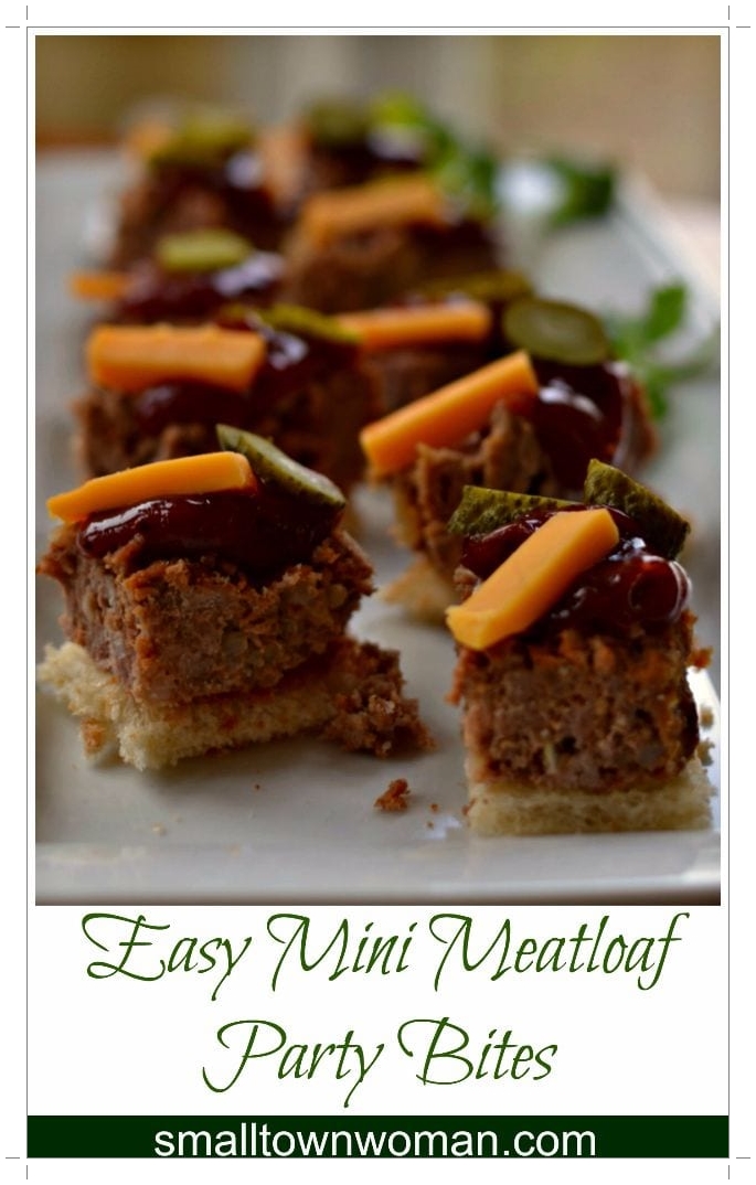 Easy Mini Meatloaf Party Bites