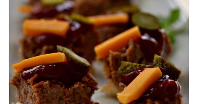Easy Mini Meatloaf Party Bites